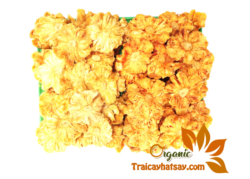 Thơm Muối Ớt Dẻo Không Đường (Soft Dried Pineapple with Chili Salt No ...